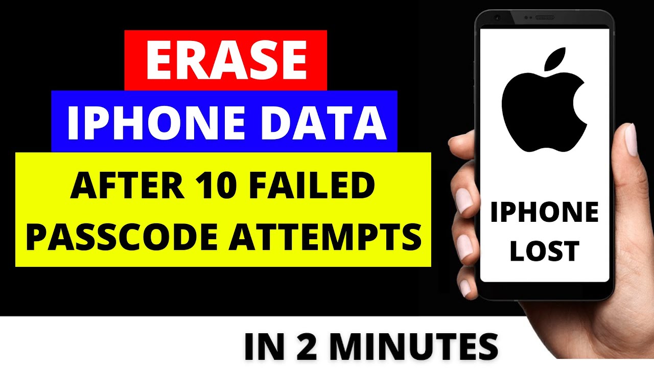 How To Erase All Data After 10 Failed Passcode Attempts On IPhone how-to-erase-all-data-after-10-failed-passcode-attempts-on-iphone