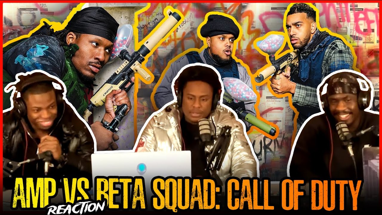 AMP VS BETA SQUAD: CALL OF DUTY IRL | Reaction - YouTube