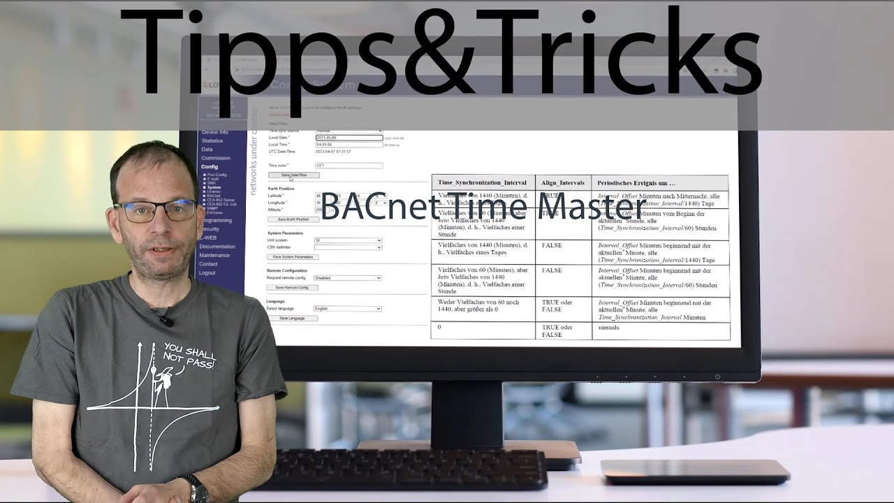 Tipps & Tricks - Der BACnet Time Master (Deutsch) - YouTube