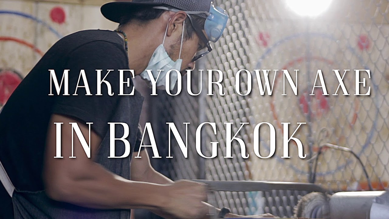 Forged in Fire Thailand: Axe Making Class in Bangkok - YouTube