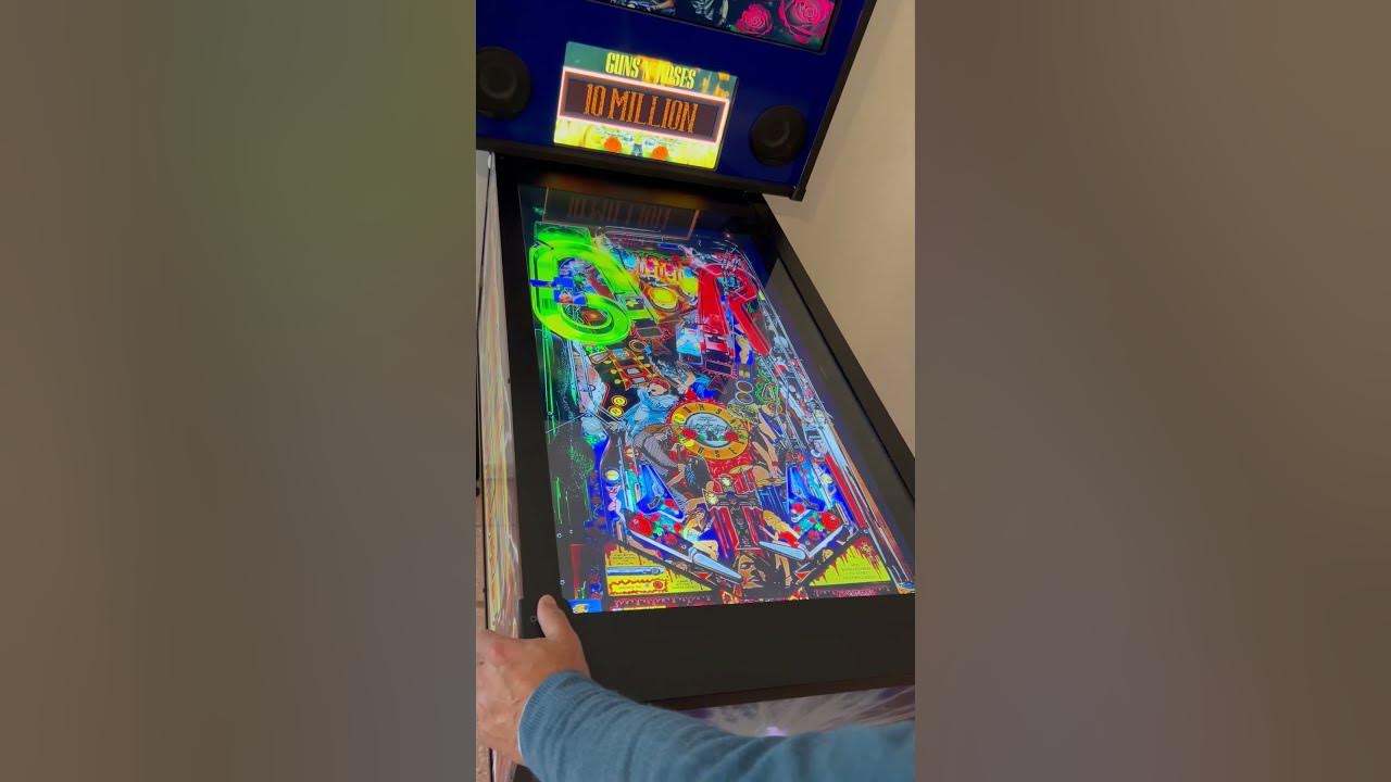 Pinball virtual - Pinplay Uruguay - probando la tabla Guns & Roses - YouTube