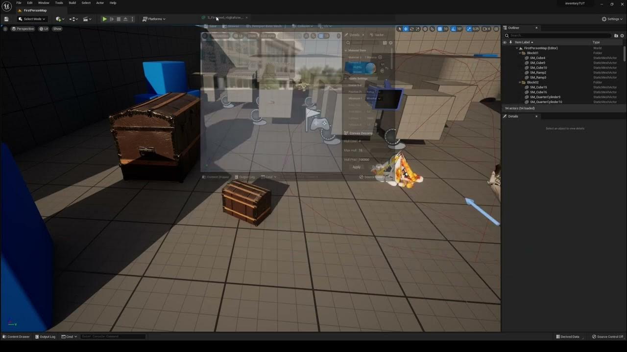 Slot-Based Inventory System w/ Drag&Drop - Single Mesh Drop Item - YouTube