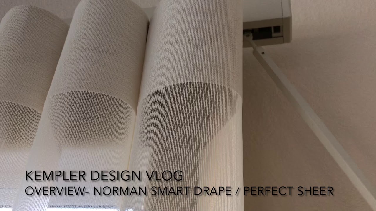 Overview Of The Norman Smart Drape & Perfect Sheer - YouTube
