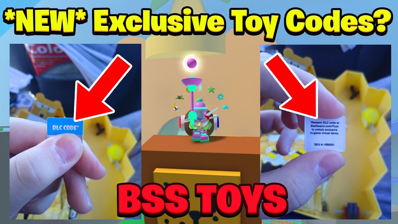 *NEW* Exclusive DLC Codes From Toys! 🧸 (Bee Swarm Simulator) - YouTube