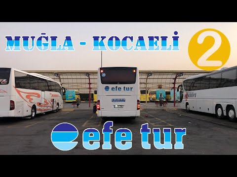 #50 Karagül Dinlenme Tesisi / Efe Tur / Muğla - Kocaeli Otobüs Yolculuğu 2.Bölüm
