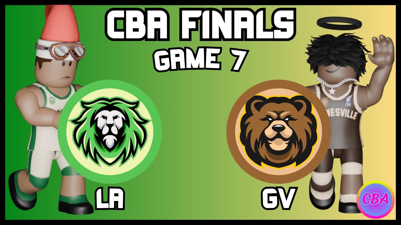 CBA FINALS - GAME 7 | RB WORLD 4 LEAGUES (ROBLOX) - YouTube