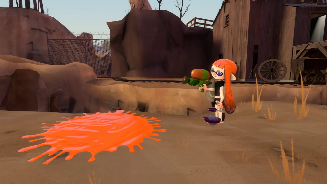 Inkling shooting (sfm Splatoon) - YouTube
