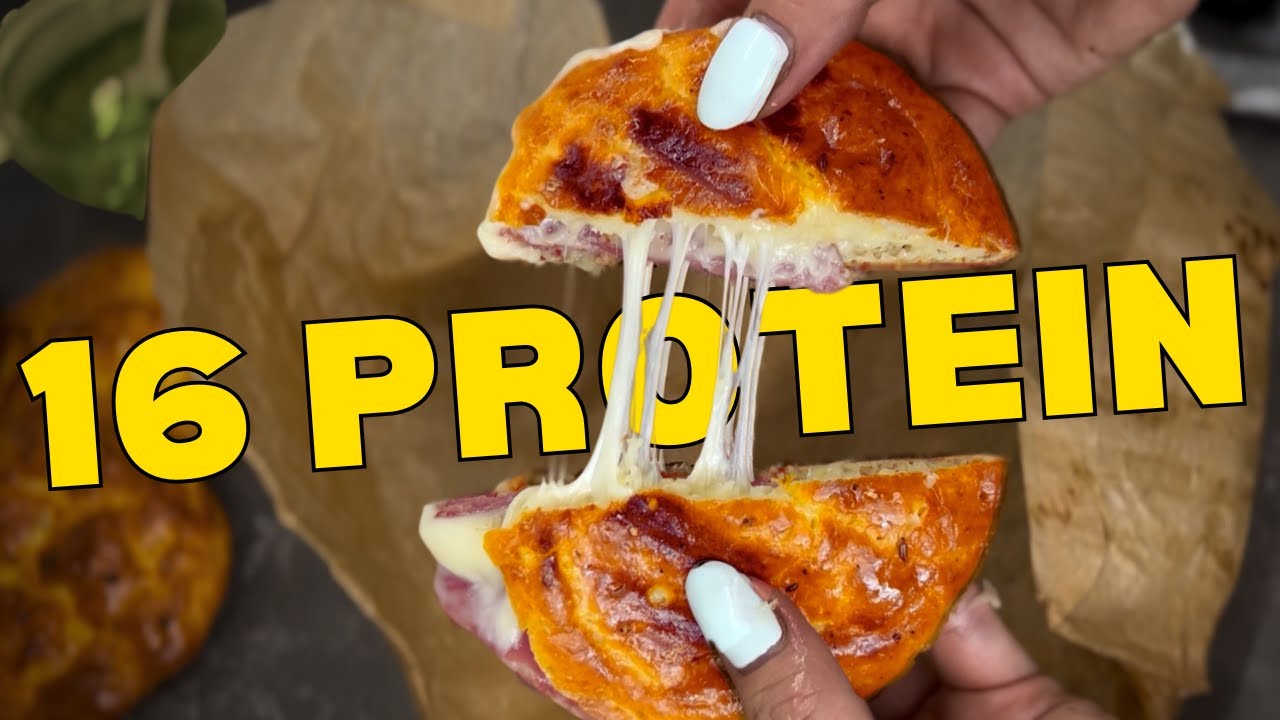 Cottage cheese hot pockets - best protein snack under 150 cals! - YouTube