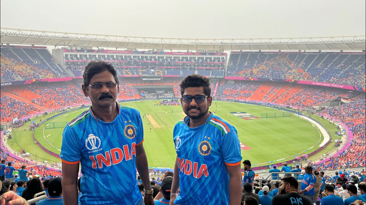 Vlog 4: IND VS PAK @ Narendra Modi Stadium | World Cup 2023 | Ahmedabad ...