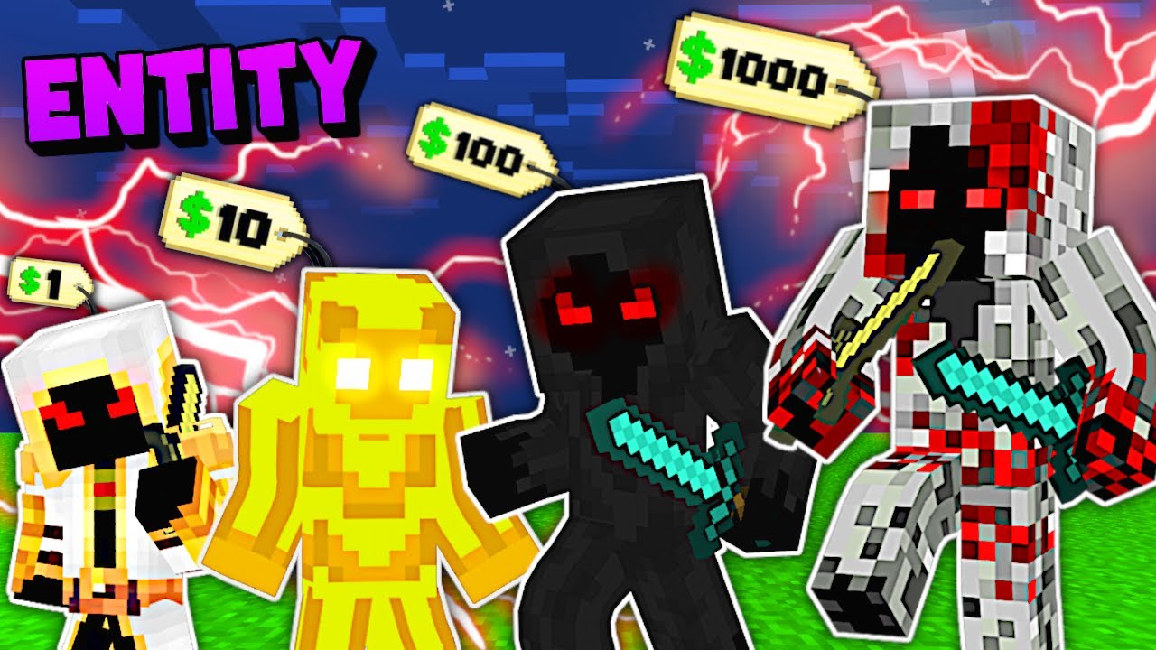 Minecraft, But I Can Buy Custom ENTITY 303 Powers [EP-1] - YouTube