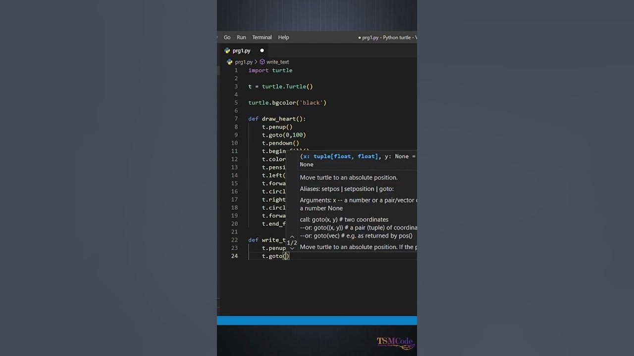 Impress Your Crush By Programming Shorts Youtubeshorts Programming Python Turtle Youtube