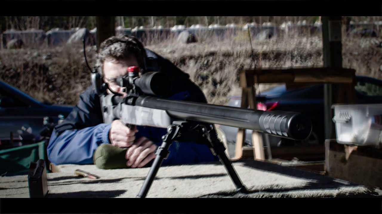 Breaking in the new 50 cal - YouTube