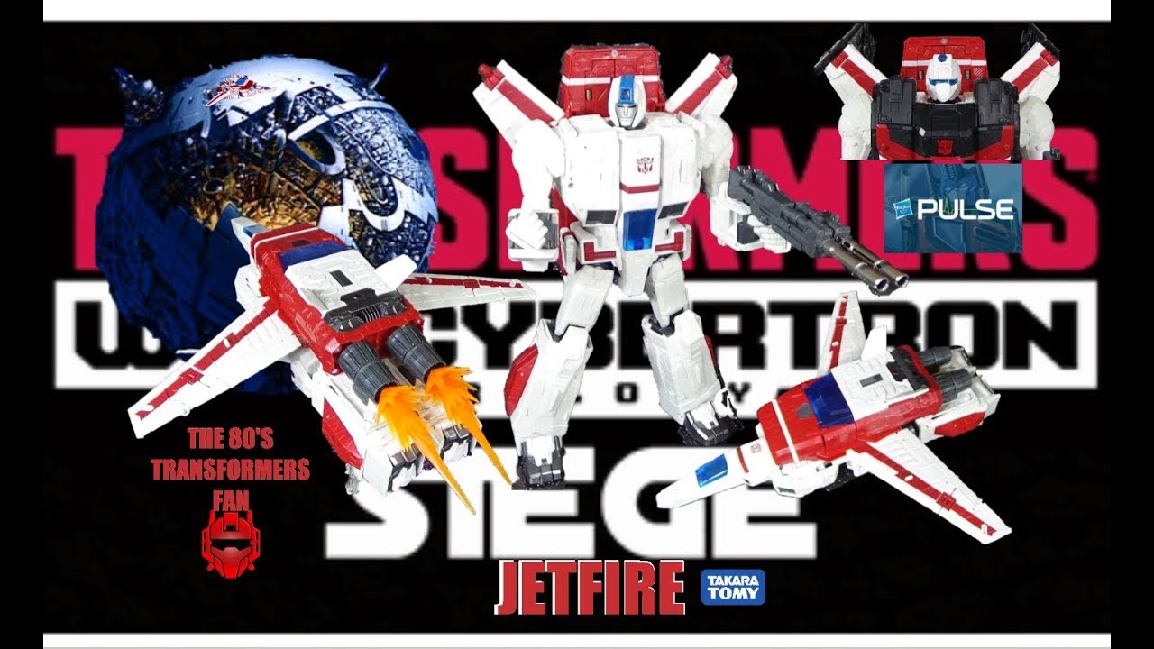 Transformer Siege Commander Class Jetfire WFC Toy Reivew - YouTube