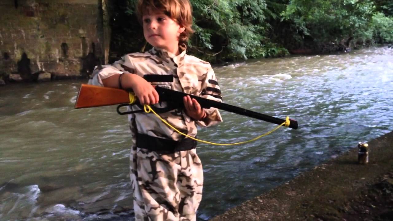 review Daisy Model 105 Buck BB Carbine Air Gun - YouTube