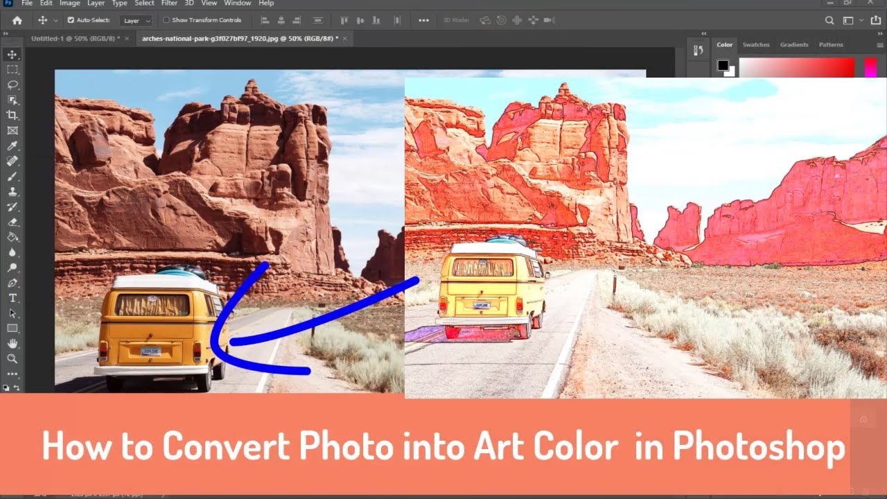 How To Convert Photo Into Art Color In Photoshop YouTube how-to-convert-photo-into-art-color-in-photoshop-youtube