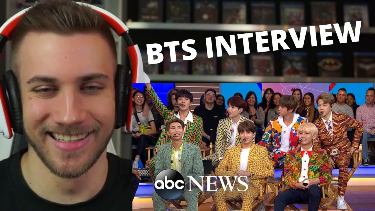 BTS English interview on Good Morning America - Reaction - YouTube