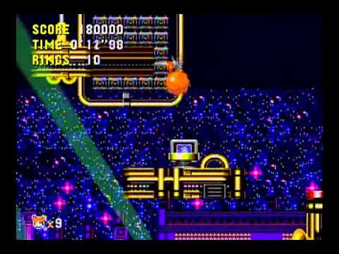 Sonic CD - Tails, Bad Future & US Music Playthrough - Part 6: Stardust ...