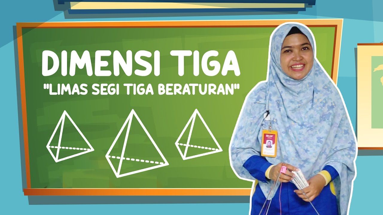 Belajar Dimensi Tiga "LIMAS SEGITIGA BERATURAN" Matematika SMA Dengan ...