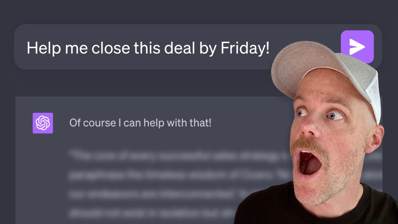 A Seller's Guide to ChatGPT: Boost Productivity and Results - YouTube