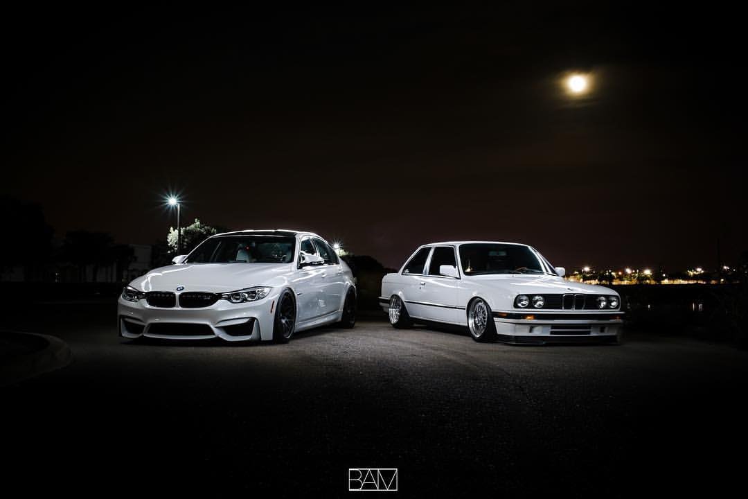 E30 & M3 | Bagged vs. Static | HRE Wheels 4K - YouTube