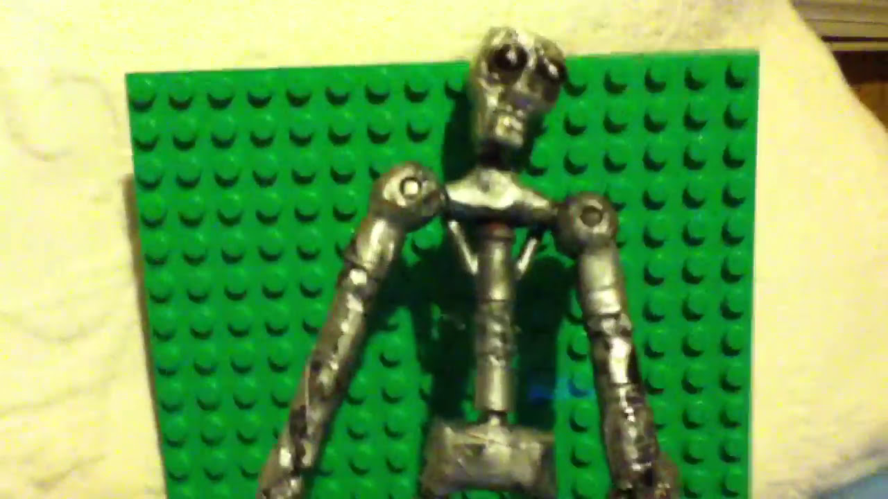 (outdated) Custom fnaf endoskeleton action figure - YouTube