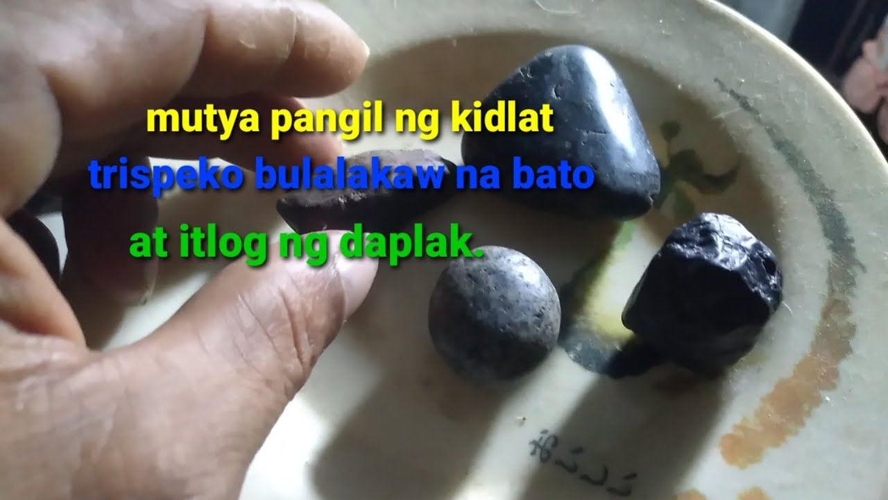mutya pangil ng kidlat trispeko bulalakaw na bato at itlog ng daplak ...