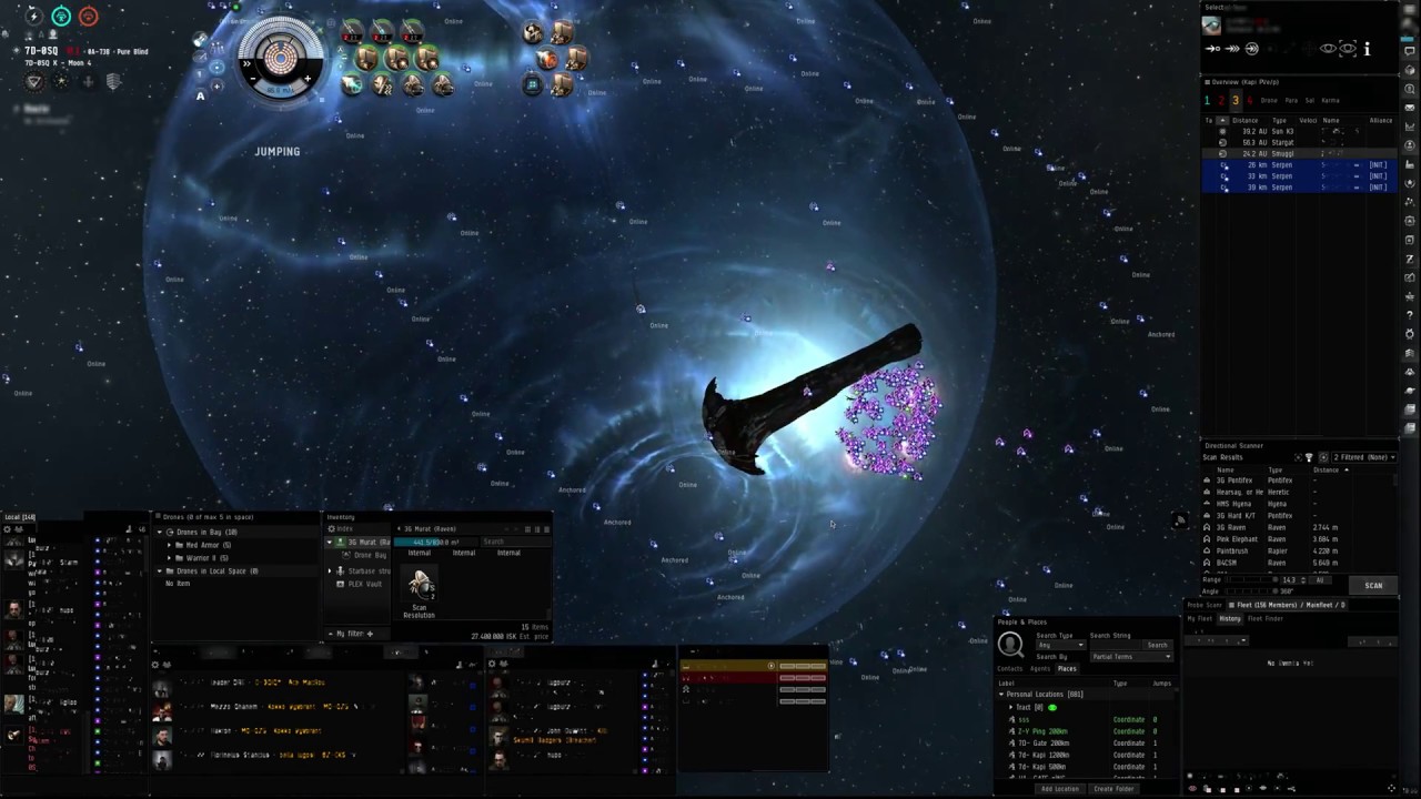 Eve Online - Null Sec Life - Raven - 03.06.2018 - YouTube