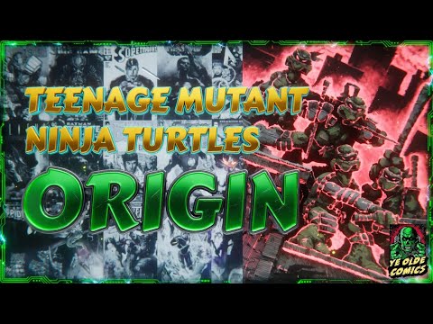 Ninja Kaplumbağaların İlk Görünümü ve Kökeni-TMNT Origins