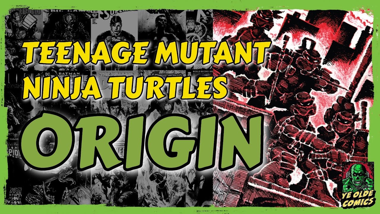Teenage Mutant Ninja Turtles First Appearance And Origin - TMNT Origins ...