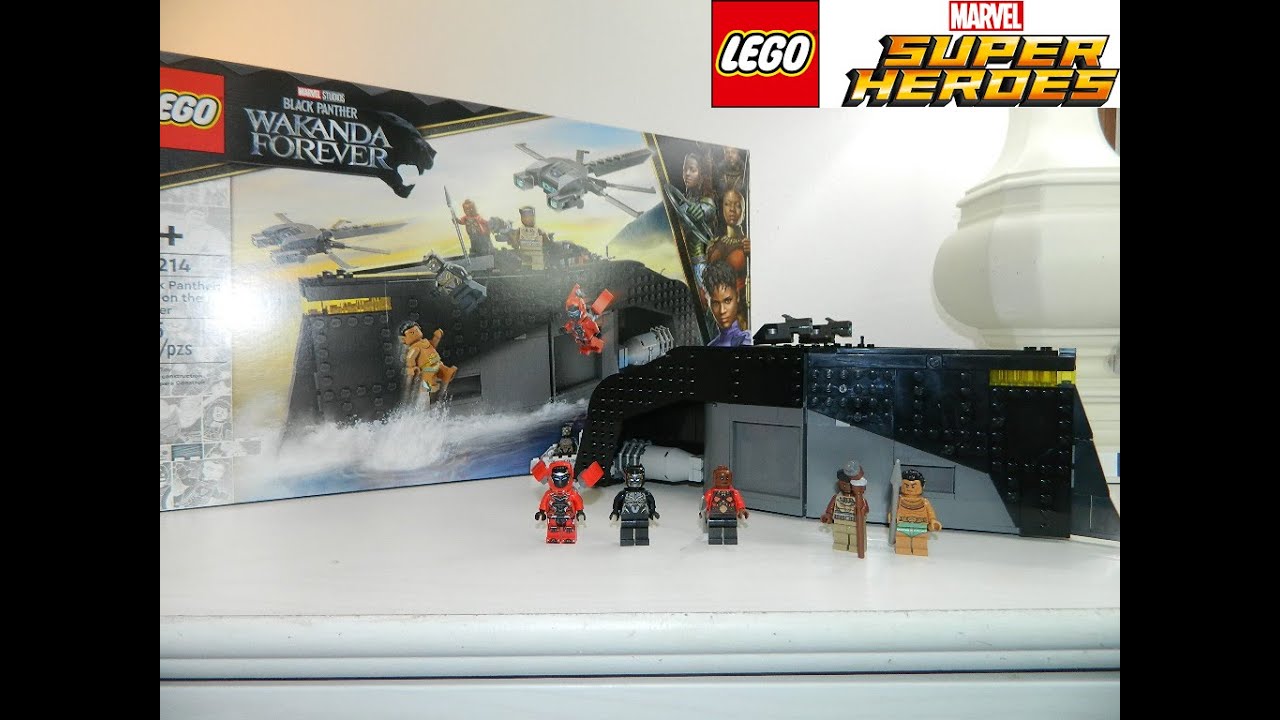 LEGO REVIEW LEGO Black Panther Wakanda Forever War on the Water - YouTube