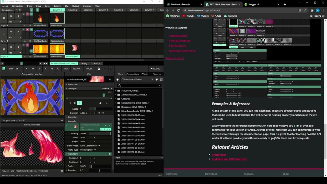 Resolume 7.8 Tutorial: Rest API - YouTube