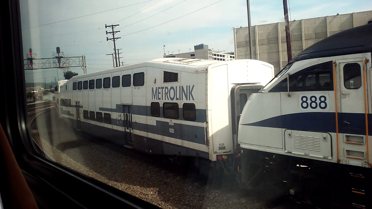 Metrolink Bombardier Cab Cars . - YouTube
