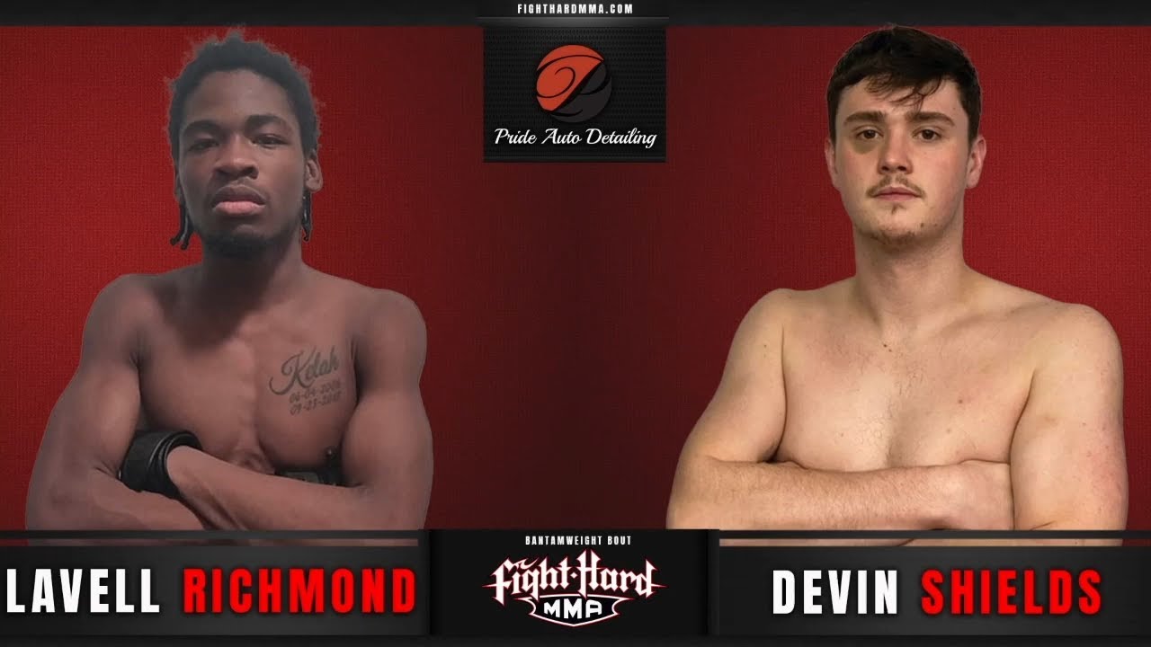 Fight Hard Springfield Fight Night 1 Lavell Richmond vs Devin Shields ...
