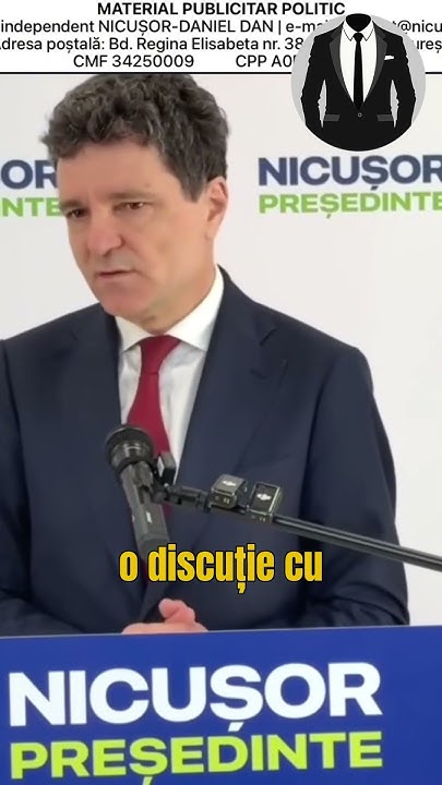 Ilie Bolojan e sustinut de Nicusor Dan #romania #politics - YouTube