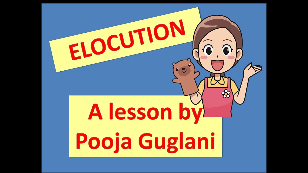 Elocution - YouTube