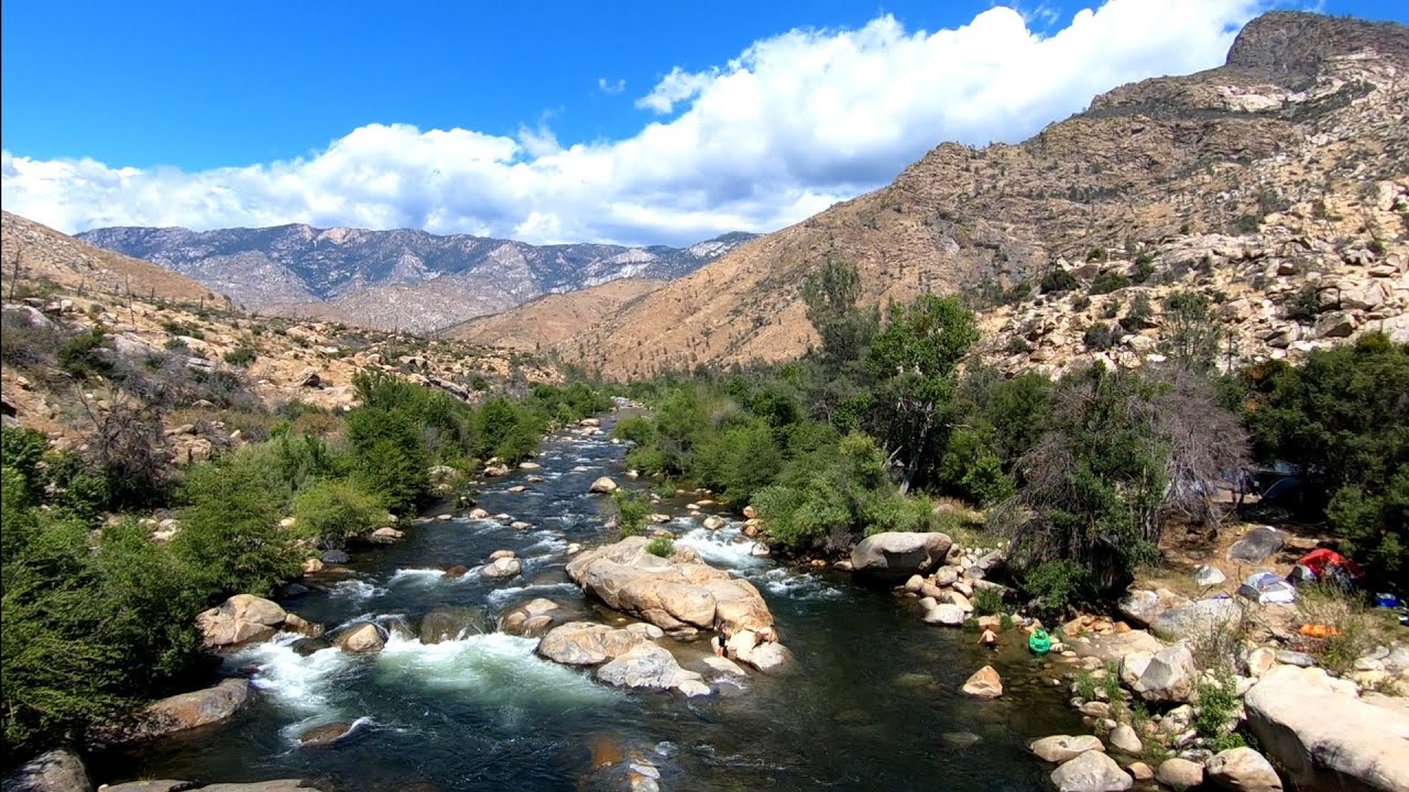Kern River Camping Sequoia - YouTube