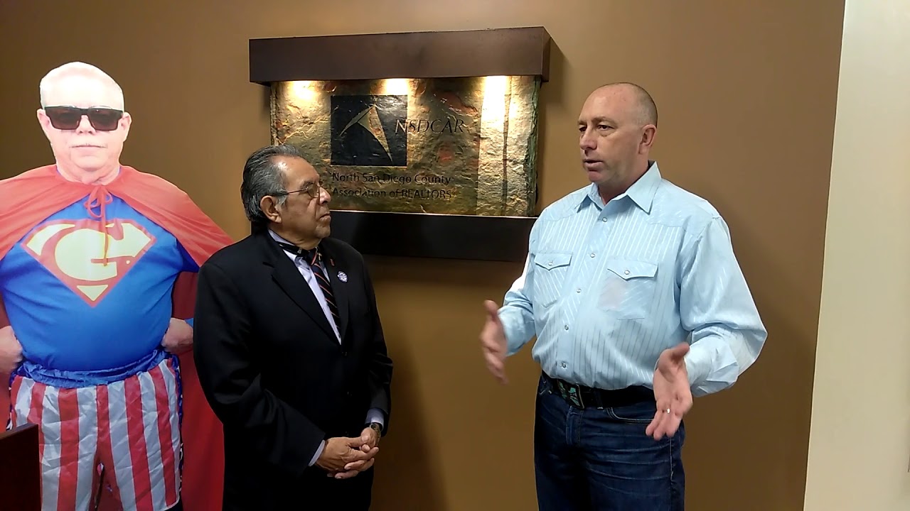 R.E. Broker Marco LunaMan with Greg May of Agents Capital at at NSDCAR ...