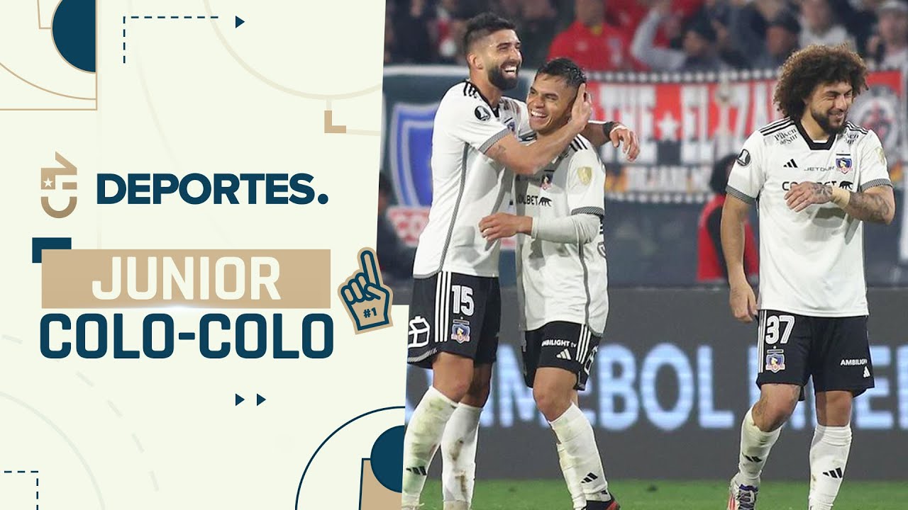 JUNIOR DE BARRANQUILLA vs. COLO-COLO ⚽ OCTAVOS DE FINAL / CONMEBOL ...
