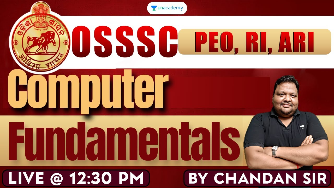 PEO & JA 2023/ASO | COMPUTER FUNDAMENTALS | Chandan Sir | Unacademy ...