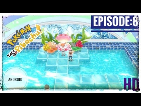 Pokemon let's go Pikachu gameplay walkthrough Episode:8 second water💦 ...