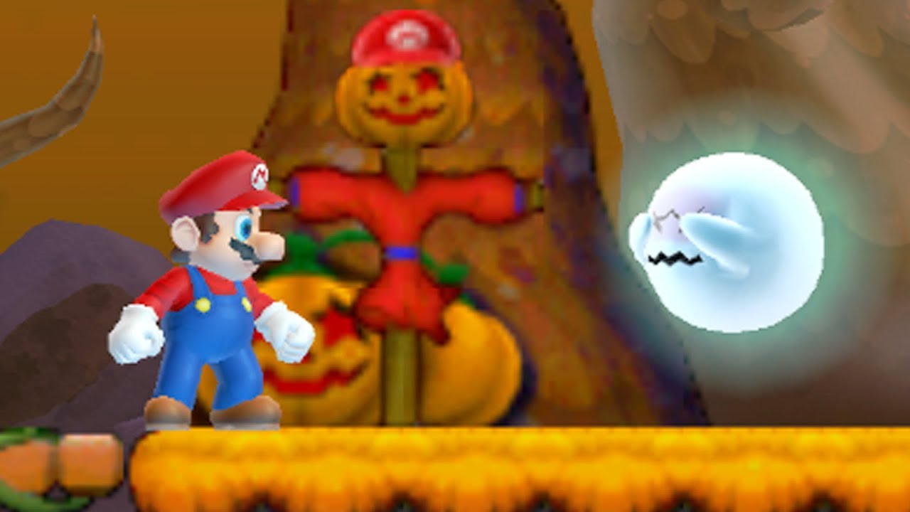 Final - Newer Super Mario Bros. Wii Falling Leaf - Walkthrough - Part 2 ...
