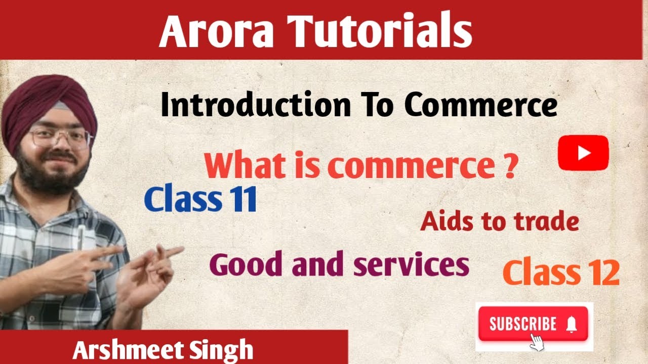Get Ready for COMMERCE Classes Like a Pro! Introduction to commerce ...