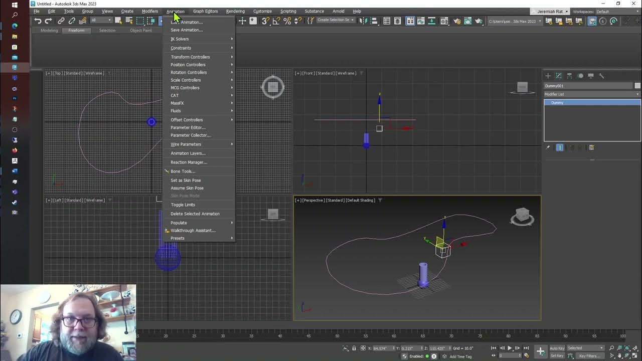 Basic Animation using constraints in 3DS Max (It's Fun!) - YouTube