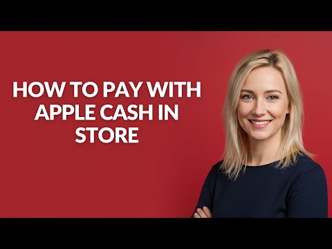 HOW TO PAY WITH APPLE CASH IN STORE - Julia'sTutorials