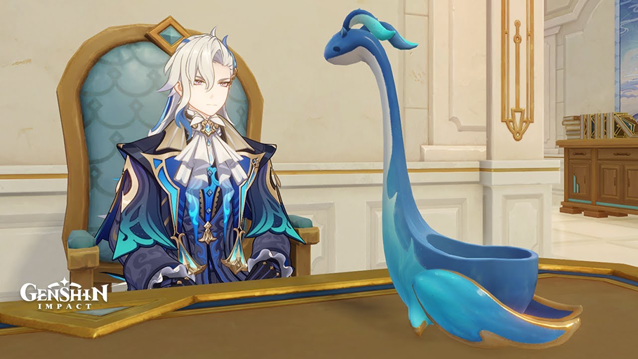 Mini Neuvillette Dragon in Teapot (Limited edition) - YouTube