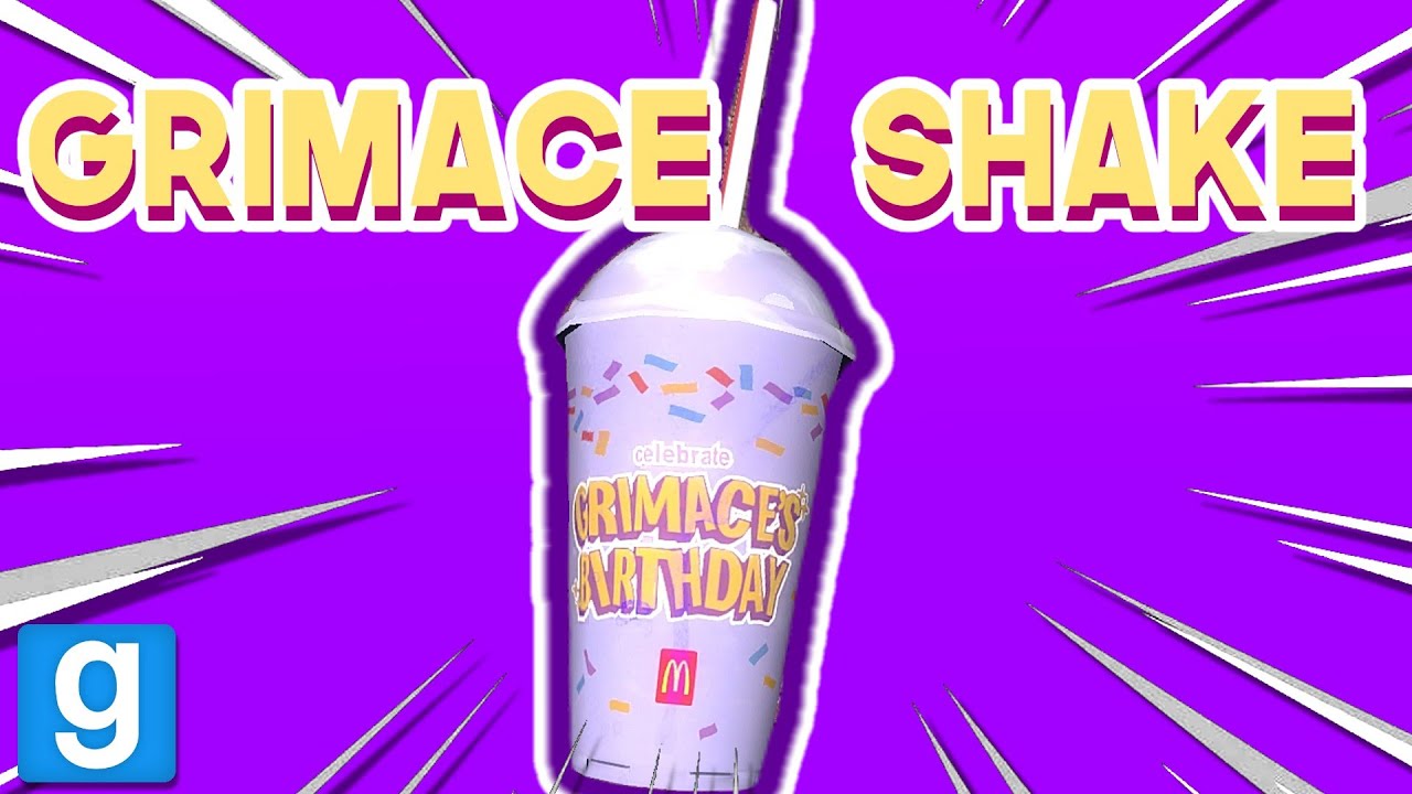 TRYING THE GRIMACE SHAKE IN GMOD! - YouTube