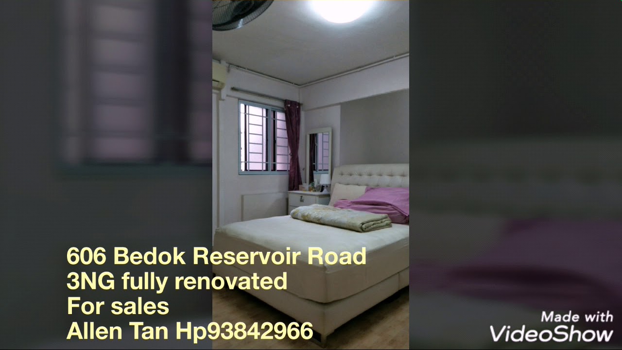 Block 606 3NG Bedok Reservoir for sales - YouTube