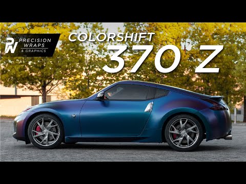 We wrapped a NISSAN 370Z Color Filp WRAP! - YouTube