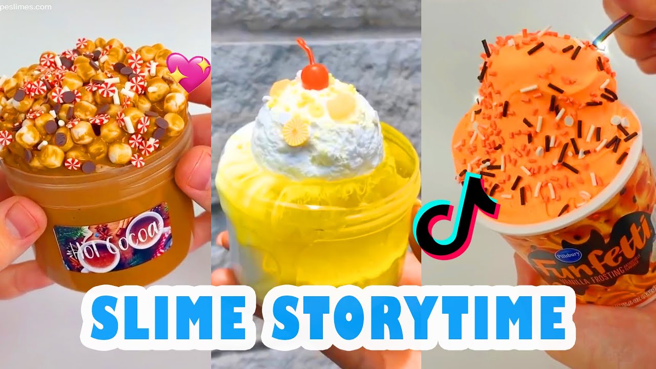🌺 SLIME STORYTIME 🌺 TIKTOK COMPILATION | BEST SPARKLE SLIME ...