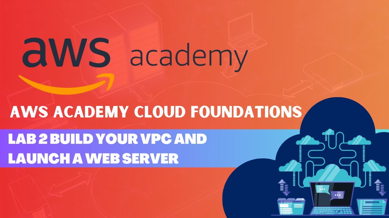 AWS Academy Cloud Foundations - Lab 2 Build your VPC and Launch a Web Server - YouTube